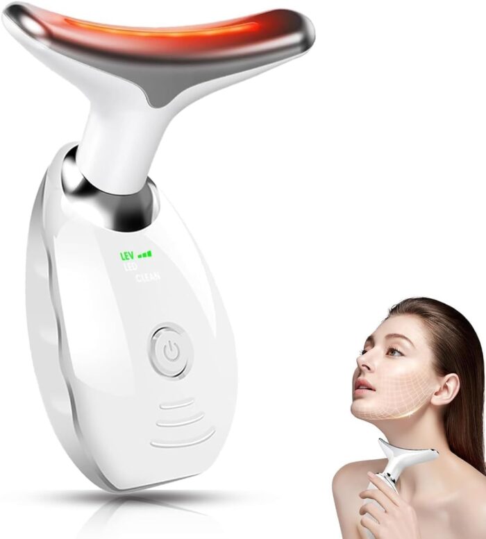 Electric Face Massager,Necomi Portable High Frequency Heating Massage ...